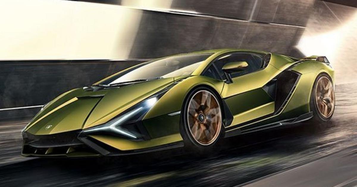 Η πρώτη εικόνα της Lamborghini Sian