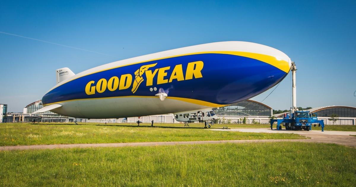 Το Goodyear Blimp επιστρέφει στους ευρωπαϊκούς αιθέρες
