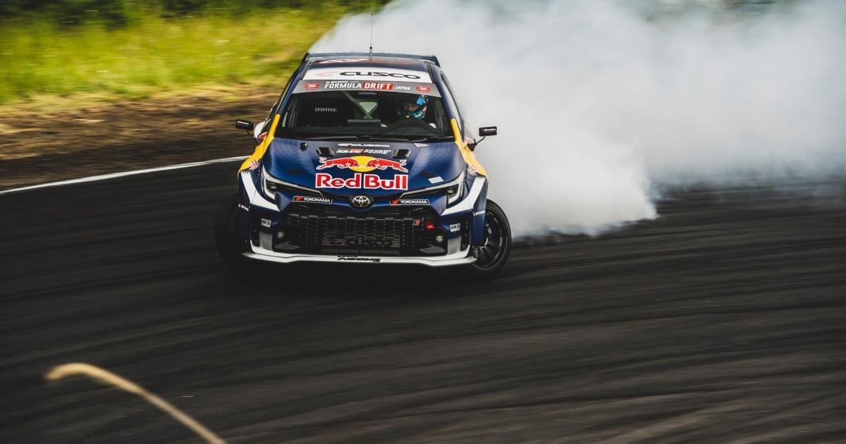 O Kalle Rovanpera κέρδισε στο ντεμπούτο του στη Formula Drift