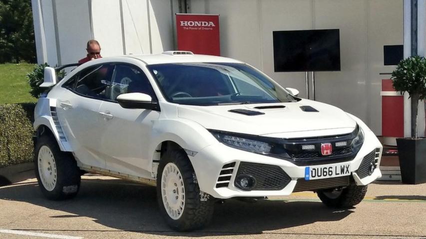 Honda Civic Type R για αγώνες Rally;